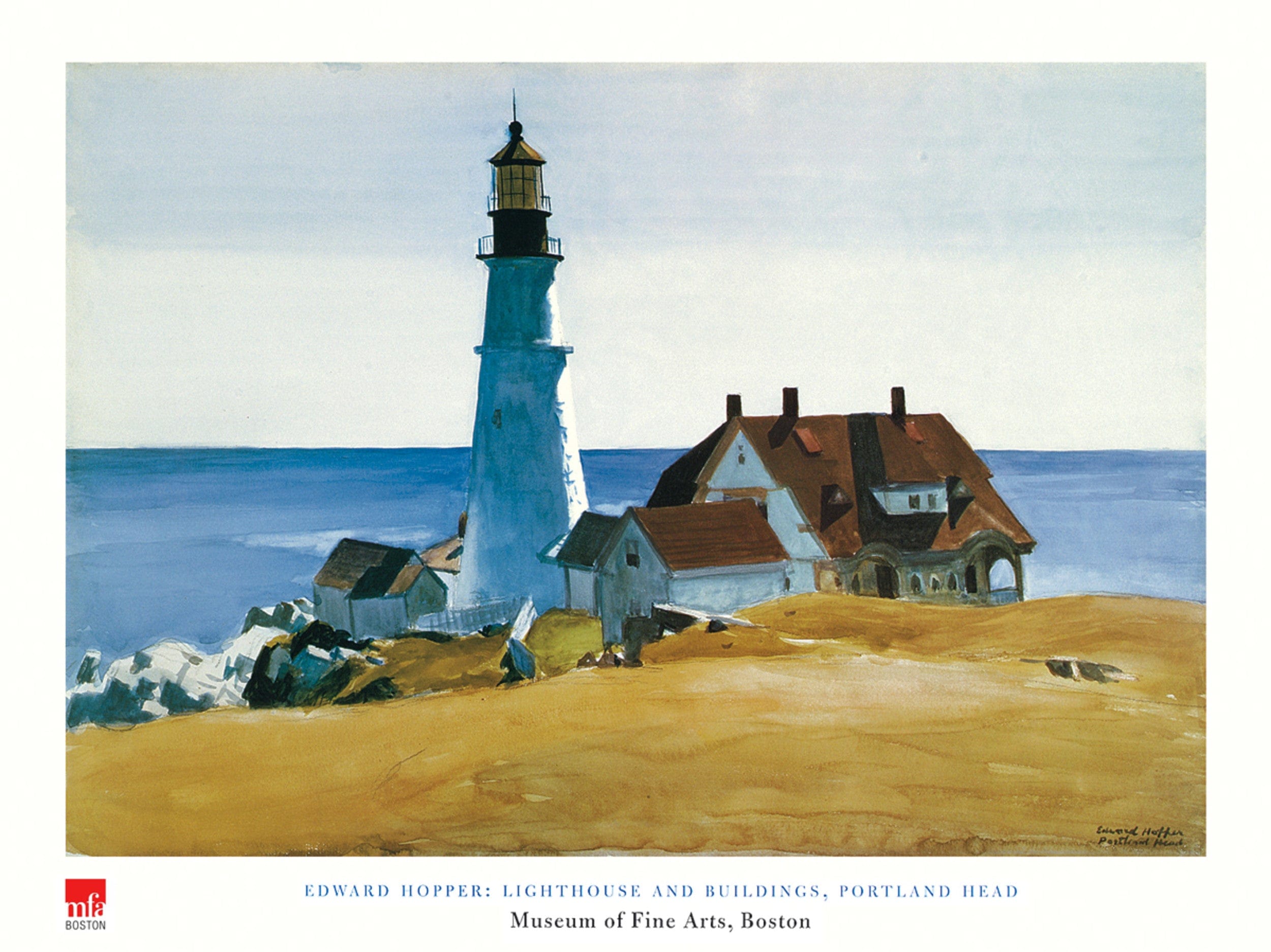 Edward Hopper Lighthouse Week 2: Edward Hopper Lighthouse | Zana's