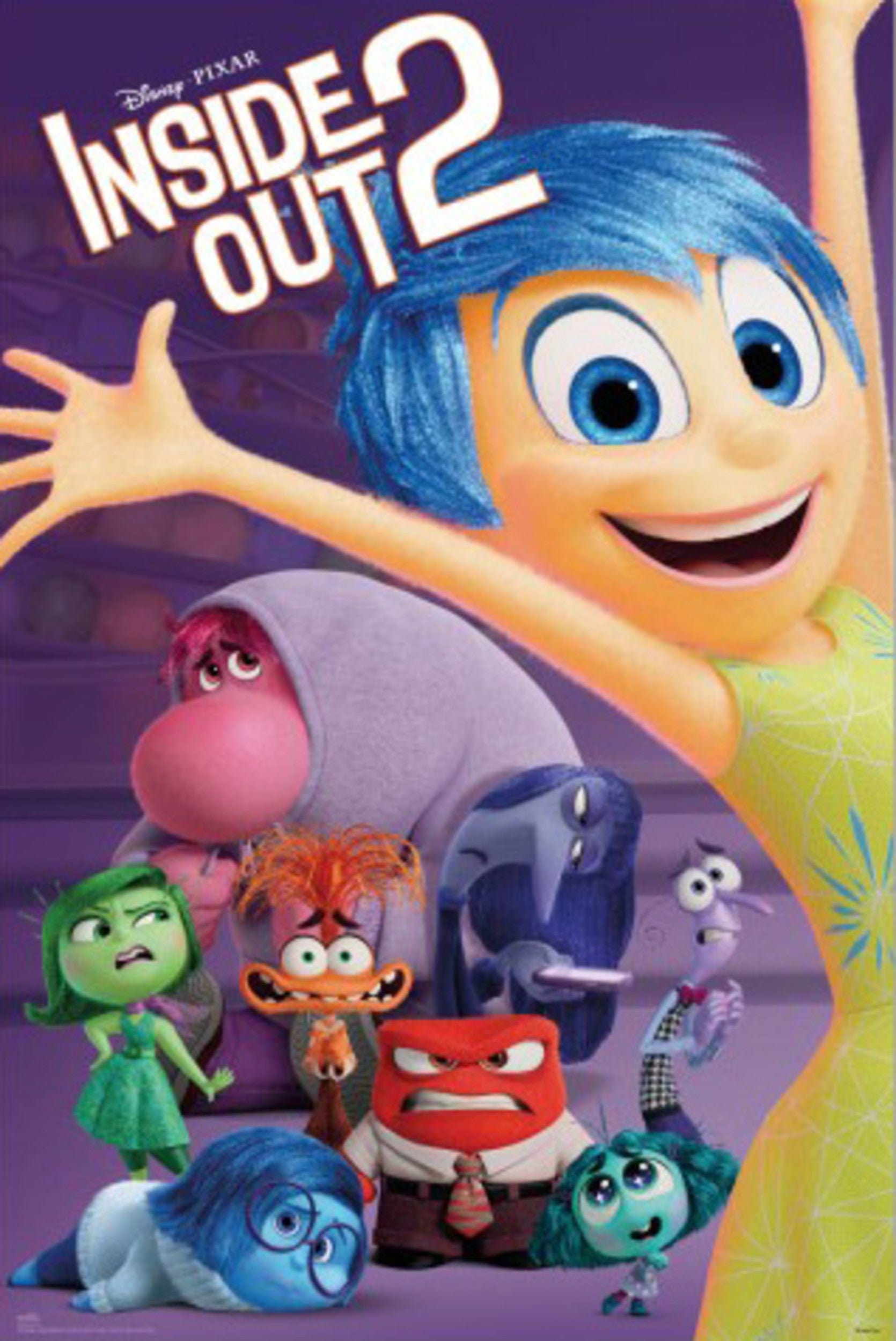 Inside Out Poster Inside Out 2 Streaming: Inside Out 2 Available On