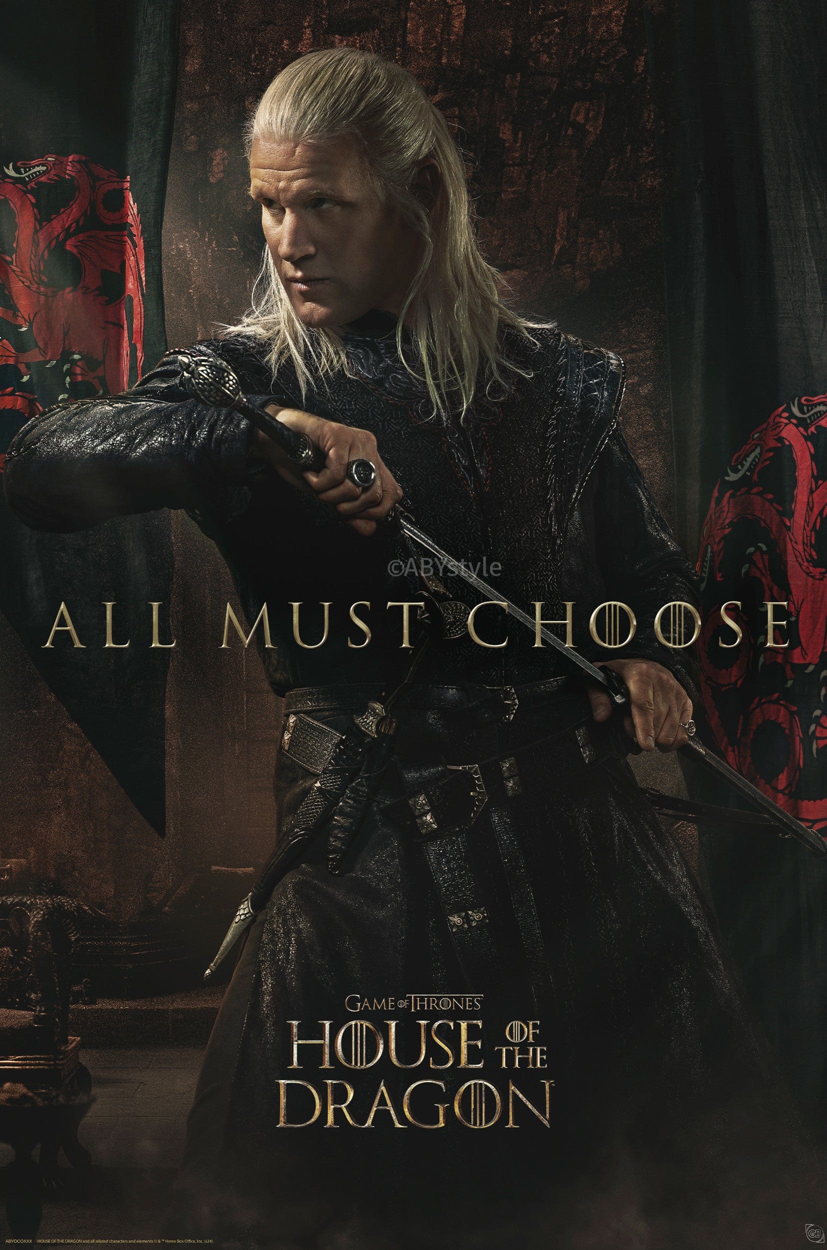 House of the Dragon Daemon Poster 61x91,5cm | Yourdecoration.nl