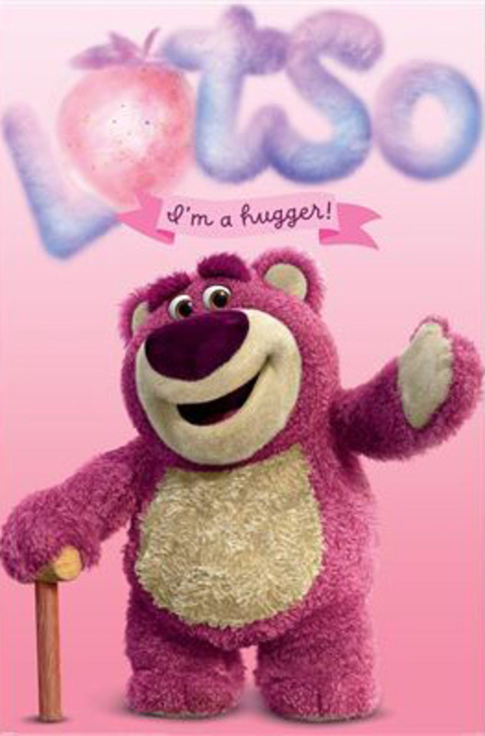 Lotso Im a Hugger Poster 61x91,5cm | Yourdecoration.nl