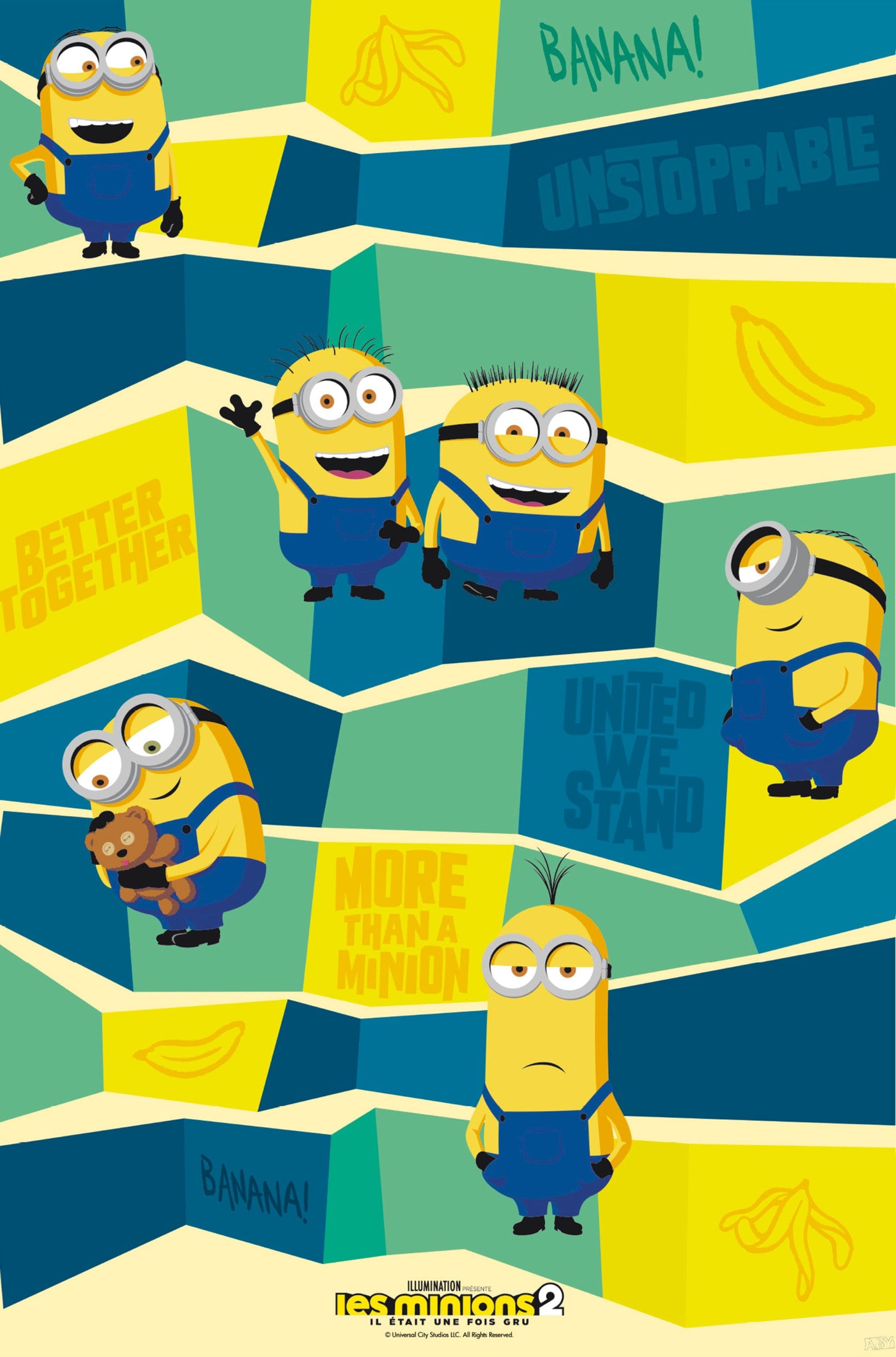 Poster Minions Minions everywhere 61x91,5cm | Yourdecoration