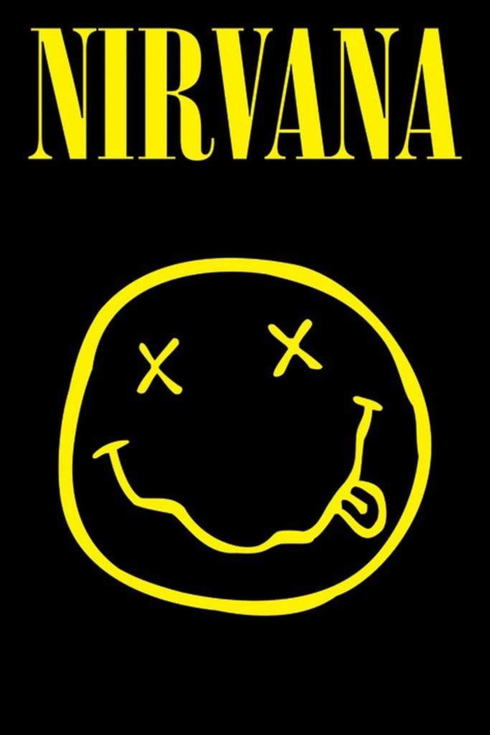 Poster Nirvana Smiley 61x91,5cm | Yourdecoration.nl