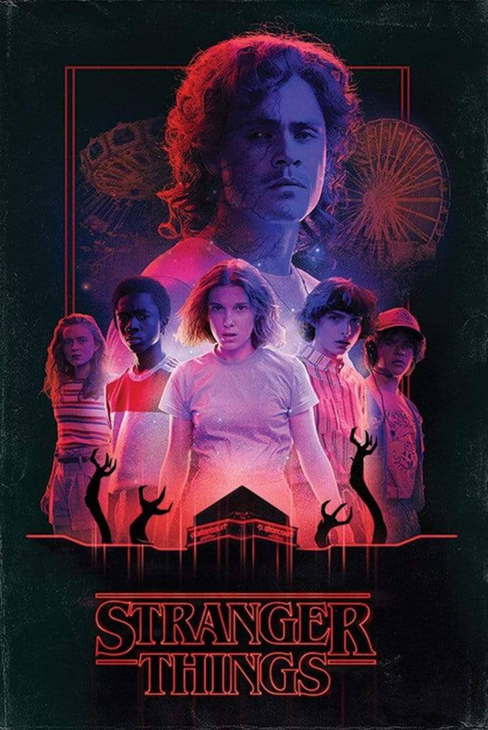 Poster Stranger Things Horror 61x91,5cm | Yourdecoration.nl