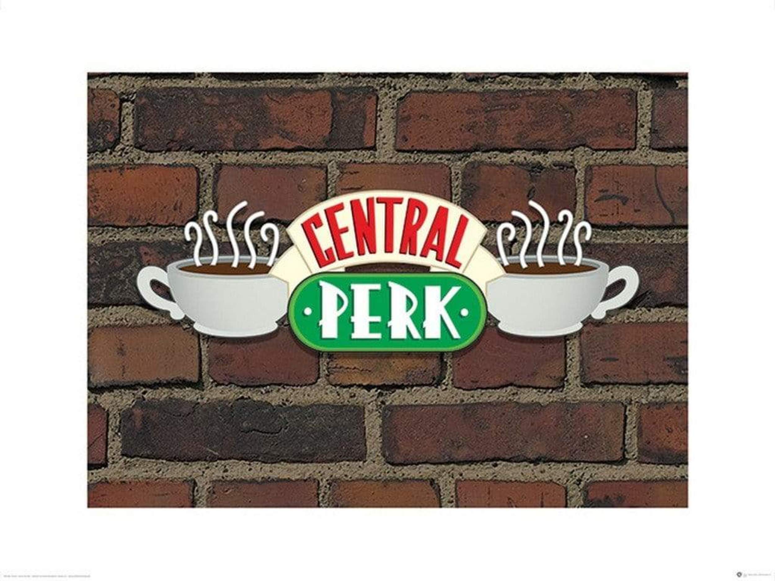 Kunstdruk Friends Central Perk Sign 60x80cm | Yourdecoration